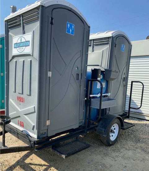 Doubly Delightful: CA's Spacious Portable Toilet Units